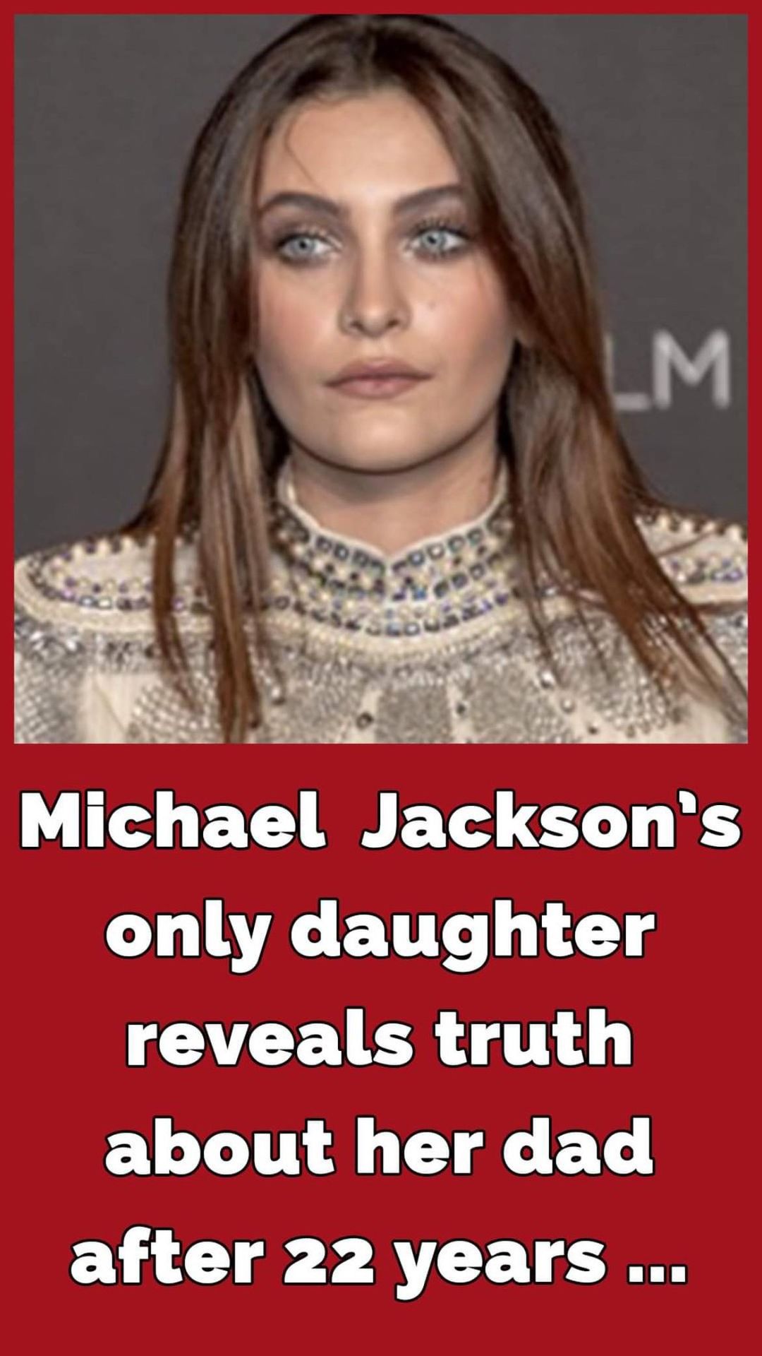 Paris Jackson speaks out, says how Michael Jackson actually was as a ...